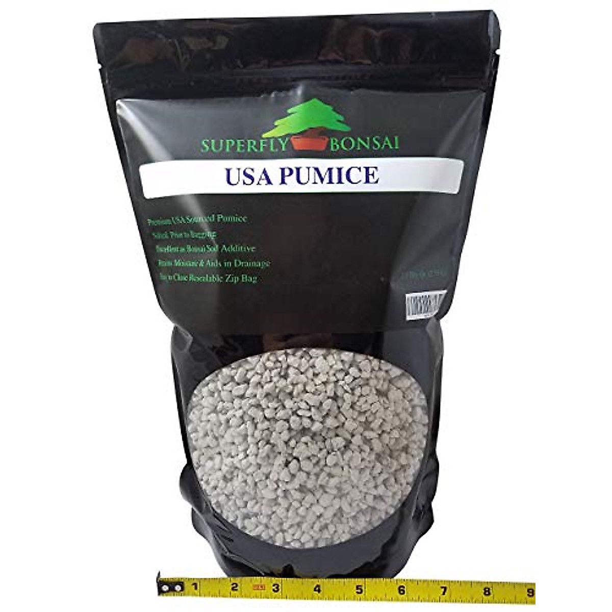 Bonsai, Cactus & Succulent Pumice - Professional Sifted and Ready to Use American … (2.5 Dry Quart)