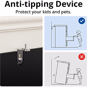 Cozy Castle 74.1'' Bookcase with Drawers, 4 Shelf Bookcase with Adjustable Shelve, 4-Tier Freestanding Tall Bookcase, Black Bookshelf for Bedroom, Living Room, Office, Black