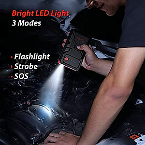 Battery Jump Starter, Rosfim 1500A Portable Car Jump Starter Pack (Up to 6.5L Gas or 4.0L Diesel Engine) 13800mAh Car Starter with LED Flashlight 12V Lithium Portable Car Battery Booster Pack