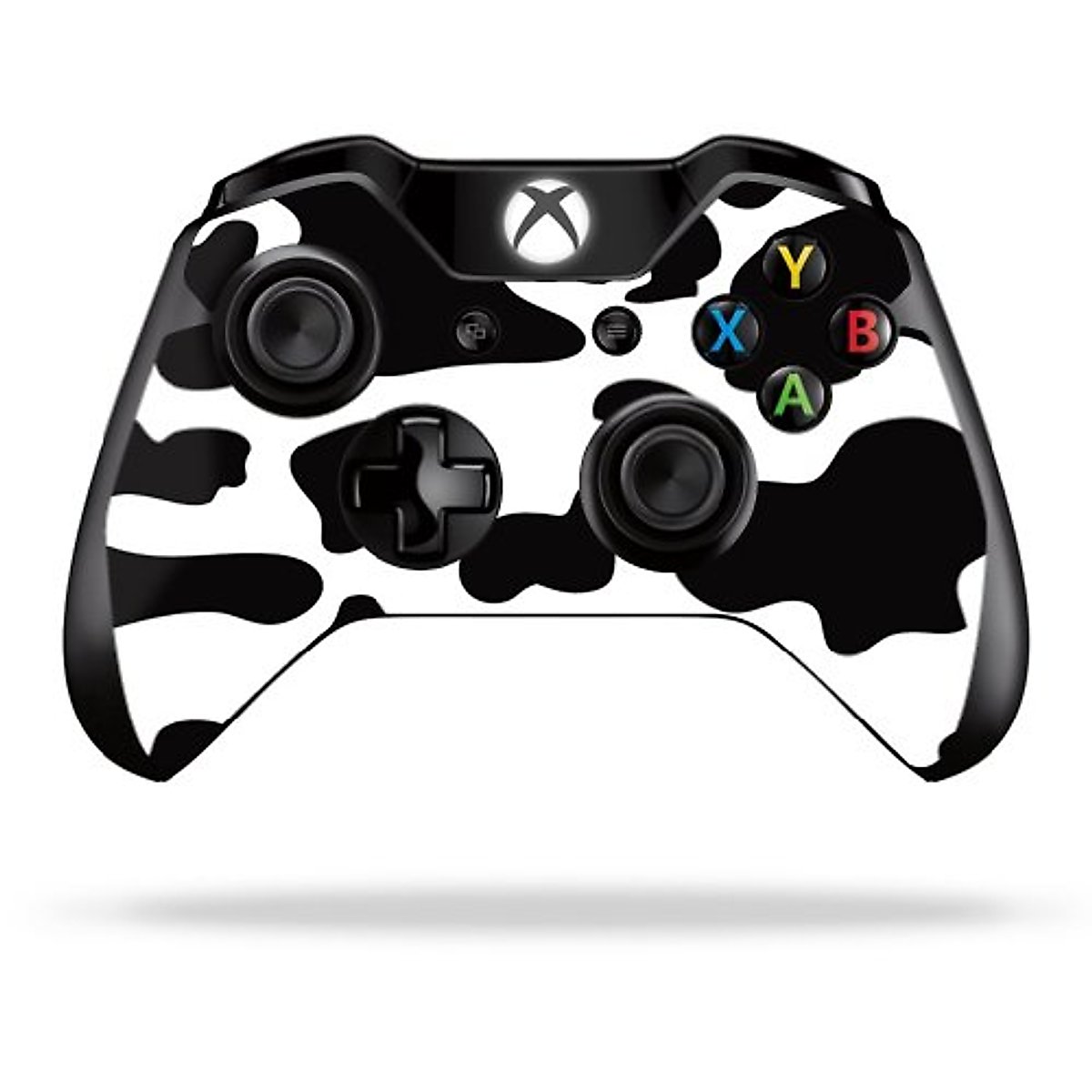 MightySkins Skin Compatible with Microsoft Xbox One or One S Controller - Cow Print | Protective, Durable, and Unique Vinyl wrap Cover | Easy to Apply, Remove, and Change Styles | Made in The USA