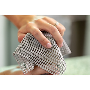 Duck Brand Select Grip EasyLiner Shelf and Drawer Liner, 12-Inch x 10-Feet, Non-Adhesive, Light Grey, 283310