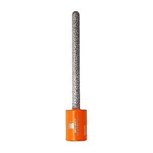 Diamond Mortar Raking Bit,BRSCHNITT 5/16 Inch x 4 Inch Diamond Mortar Router with 5/8-11 Thread for Mortar Raking Tuck Pointing Granite Marble Concrete Masonry Stone Removals (8x100mm)