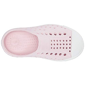 Native Shoes, Jefferson Child, Kids Lightweight Sneaker, Milk Pink/Shell White, 9 M US Toddler