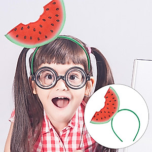 Watermelon Headband for Party Favors, Fruit Headband Fashion Headpiece Watermelon Costume for Women Girls