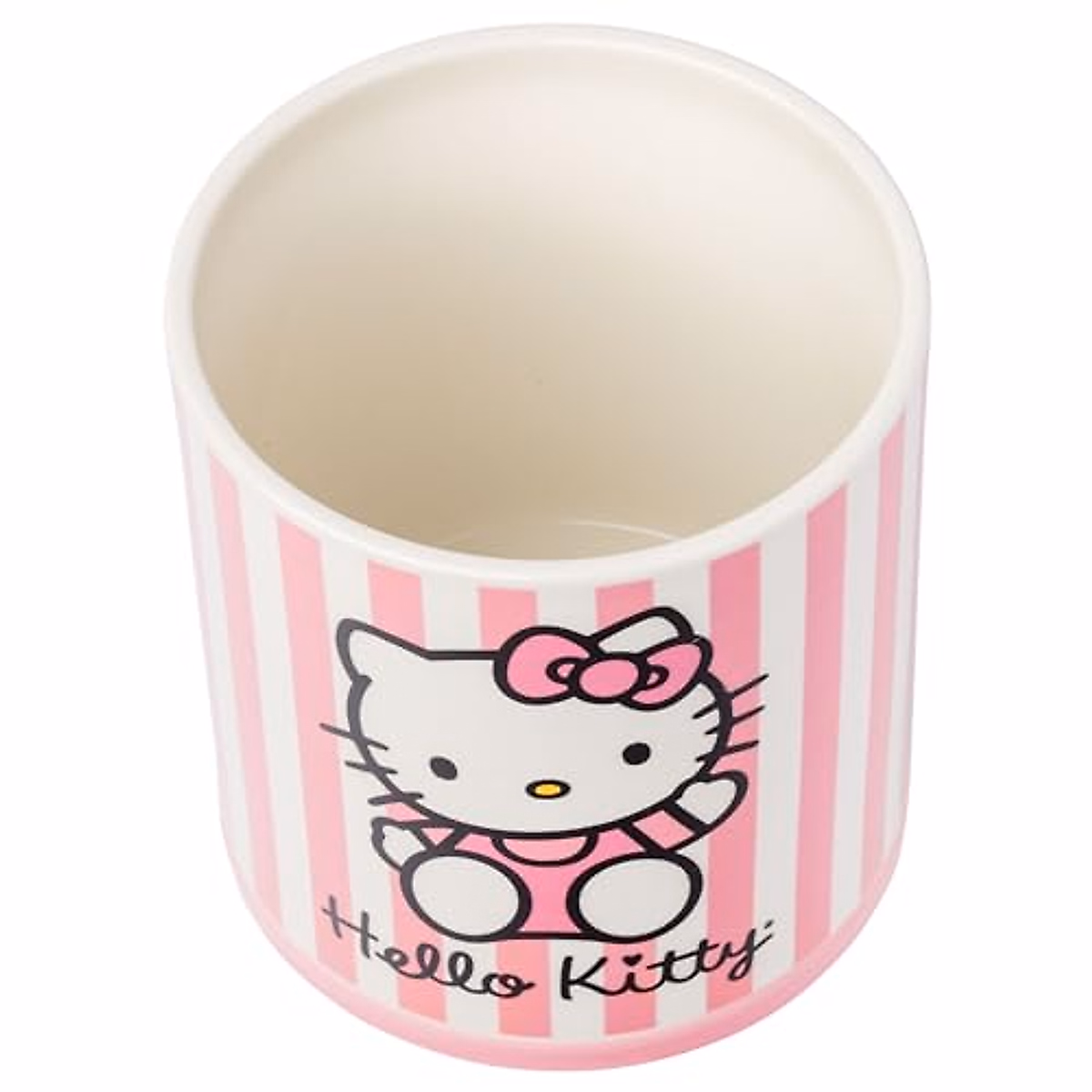 Silver Buffalo Sanrio Hello Kitty Pink Ceramic Cookie Snack Jar (Medium)