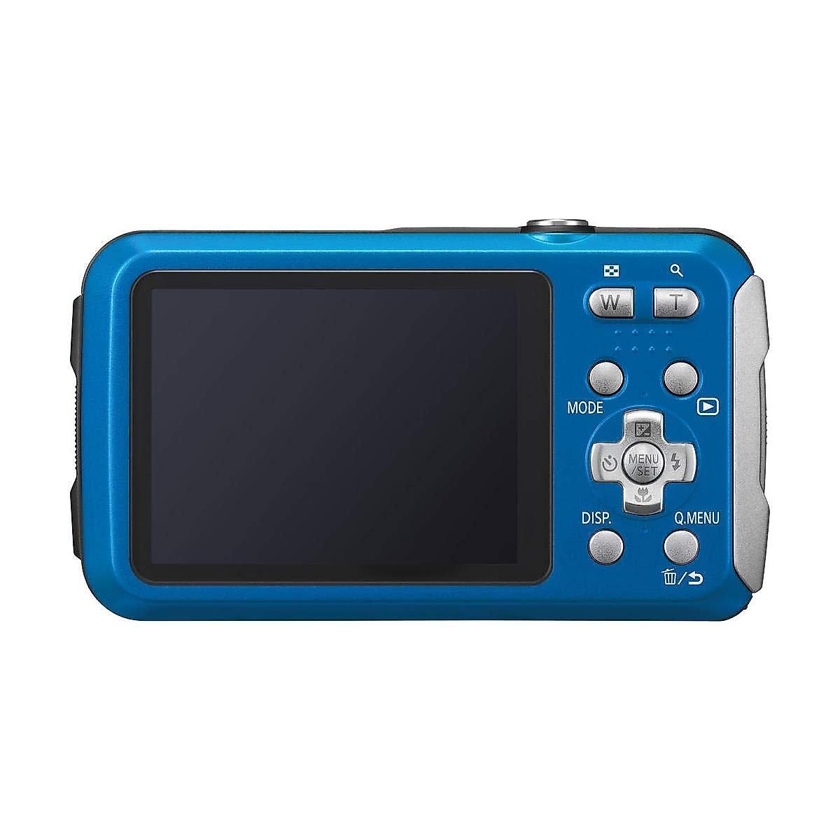 Panasonic LUMIX Waterproof Digital Camera Underwater Camcorder with Optical Image Stabilizer, Time Lapse, Torch Light and 220MB Built-In Memory – DMC-TS30A (Blue)
