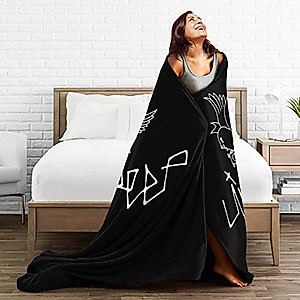 LVMD Lil Peep Love Fleece Throw Blanket for Couch Sofa Super Soft Cozy Luxury Bed Blanket Microfiber – 50" x 40"