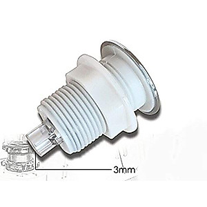 Garbage Disposal Air Switch Spa Bathtub Air Switch Button Kit Chrome Hot Tub Garbage Disposer or Evolution Food Waste Equipment