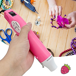Heat Gun, Mini Hot Air Gun for DIY Crafts Portable Heat Air Gun Tool for Embossing Shrink Wrapping Drying Paint
