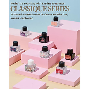 Foellie] eau de bijou - Feminine Inner Beauty Perfume for Underwear Sweet and strong rose & Attractive Scents Fragrance, 5ml/0.169 fl.oz