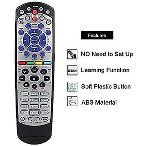 Gvirtue Universal Replacement Remote Control Compatible for Dish Network 20.1 IR Remote Control TV1