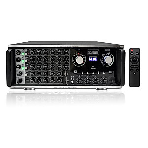 Martin Ranger MA2500DSP 1500W Professional Karaoke Amplifier Bluetooth, USB/SD MP3Player with New Built-in DSP Effect Digital Processor