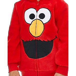 Sesame Street Elmo Infant Baby Boys Zip-Up Costume Hoodie Elmo 18-24 Months