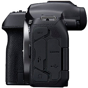 Canon EOS R7 Mirrorless Camera with 18-45mm & EF 75-300mm Lenses + Mount Adapter + 20 Essential Accessories for Content Creators