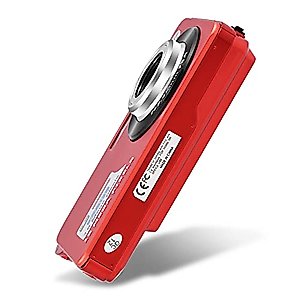 Shanrya Digital Camera, 8X Zoom High Definition 2.7in LCD Stable Performance Camera 720P Resolution for Party for Travel for Home(red)