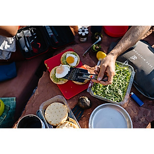 MSR Alpine Deluxe Camping Cutting Board, One Size, Red