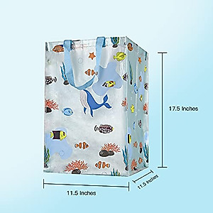 Lily queen Recycle Organizer Bin Bags for Kitchen Home Trash Cans Sorting Bins Waterproof 10 Gallons Set of 2