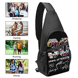 New-Kids On The-Block Crossbody Sling Backpack Travel Hiking Chest Bag Daypack