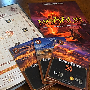 Thunderworks Games - Cartographers: Map Pack 1, Nebblis | Expansion for The Award-Winning Game of Fantasy Map Drawing | Strategy Flip and Write Board Game | Ages 10+ | Family Game for 1-75 Players