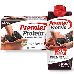Premier Protein High-Protein Shake, Cookies & Cream, 132 Fl. Ounce .,, 132 Ounce ()