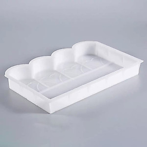 HANABASS Concrete Molds Concrete Molds Fence Maker Garden Fencing Brick Garden Edging Border Landscape Edging Border Lawn Edgings Simulated Brick Plastic Concrete Mold Molds Outdoor Playpen