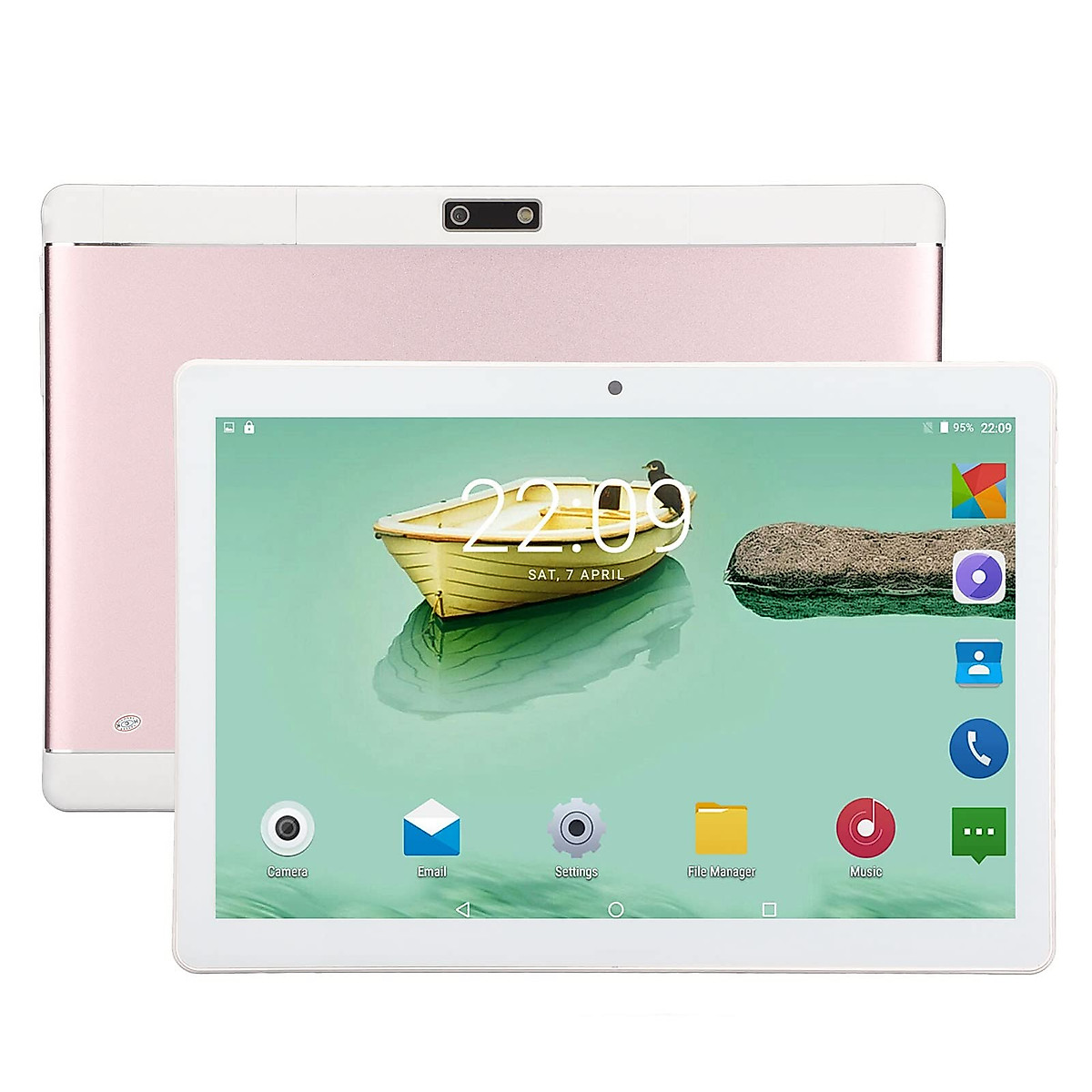 10 Inch Tablet PC, 1080P IPS HD Touch Screen Tablets for Adults and Kids, Octa Core Processor, 2GB 32GB RAM 128G Expandable, Dual SIMs, Display (US Plug)