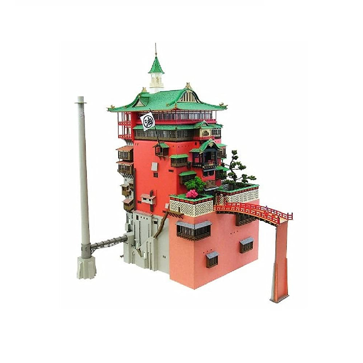 Spirited Away: Aburaya (Bathhouse) MK07-10 (Assembly Paper Craft)