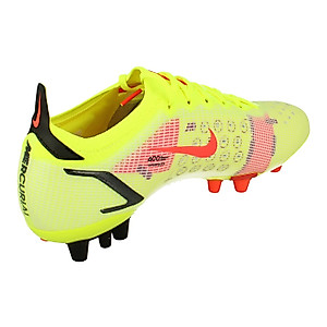 Nike Vapor 14 Elite AG Mens Football Boots CZ8717 Soccer Cleats (UK 10 US 11 EU 45, Volt Bright Crimson Black 760)