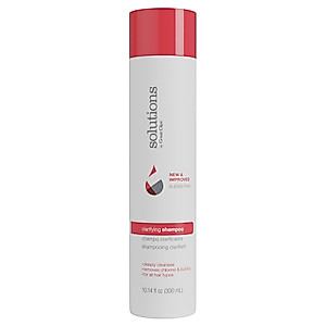 GREAT CLIPS Solutions Clarifying Shampoo 10 fl oz | Removes Build-up | For All Hair Types | Great for Swimmers
