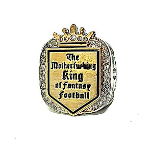 Legacy Rings Fantasy Football Championship Ring Motherf-ing King of Fantasy Football with Display Case (11)