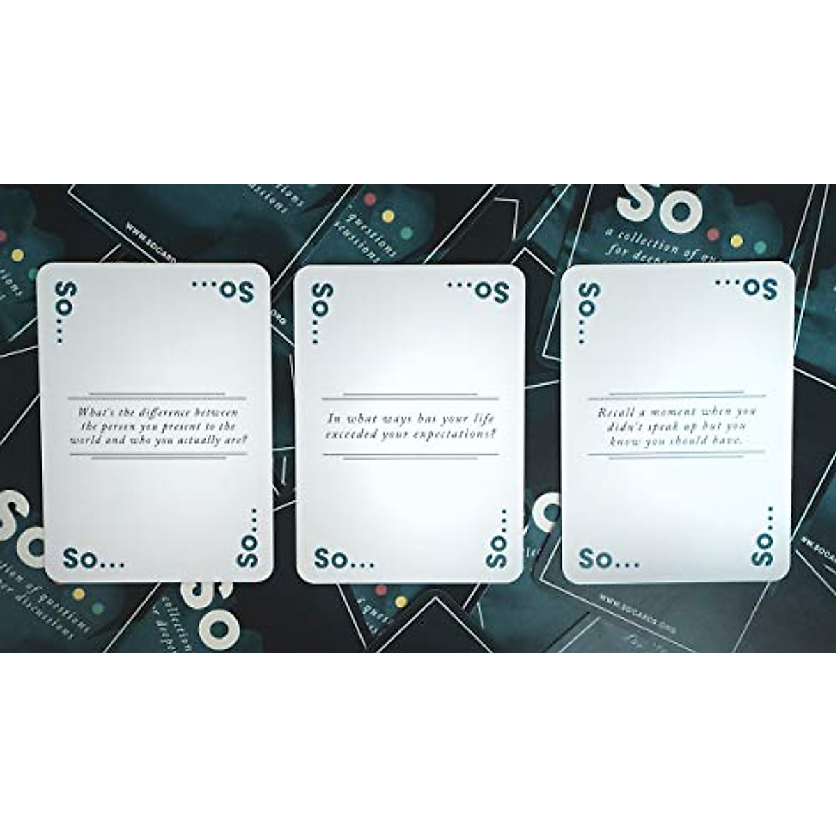 SO … Cards Unstuck Yourself - Powerful Conversation Starter Cards for Meaningful Discussion and Introspection