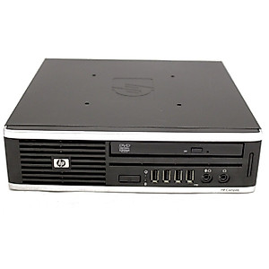 HP Desktop Elite 8000 USFF C2D E8400 3.00GHz 4GB 320GB HDD No-Camera DVD Win 10 Home (Renewed)