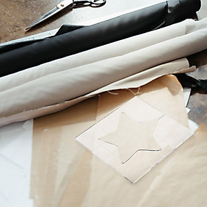 EXCEART Quilting Template Clear Acrylic Star Shaped Sewing Stencil Reusable Quilting Template Rulers for DIY Embroidery Patchwork