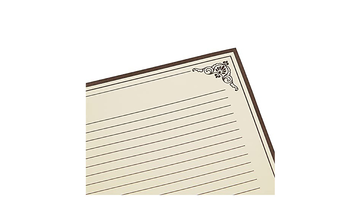 96 Sheets Vintage Lined Writing Paper – Elegant & Functional