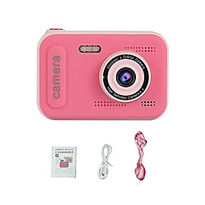 cdar Digital Camera for Kids,1080P Kids Camera Digital,Shoot Camera,Vlogging Camera for Children Boys Girls Students Pink