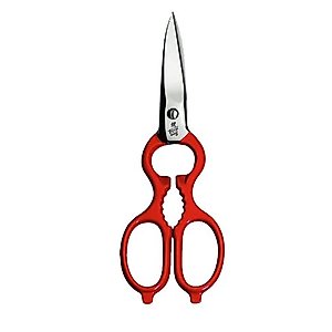 Zwilling 43924-200 Classic Cooking Scissors, Red, Stainless Steel, Kitchen Scissors, Made in Japan