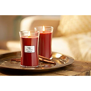 WoodWick Cinnamon Chai Candle, Youth Large / 11-13, Red