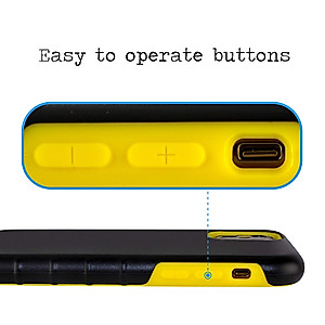 Guard Dog Custom iPhone 11 Cases - Personalized - Make Your Own Protective Hybrid Phone Case (Black, Black)