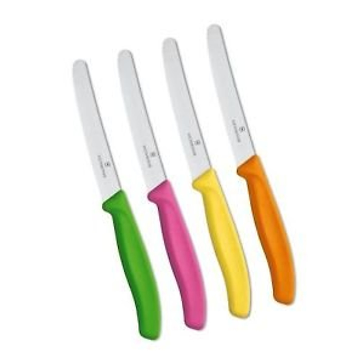Victorinox VIC-6.7836.4US1 Swiss Classic Sets 4-Piece Utility Set (4½" Round Serrated) 1 of Each Color