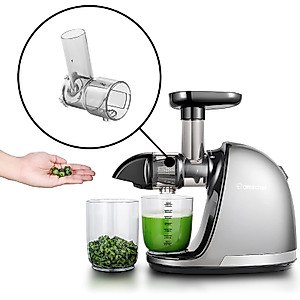 AMZCHEF Masticating Juicer Attachments,Slow Juicer Accessories for AMZCHEF, Compatible with 1501 and 3001,Cold Pressed Juicer Parts,High Juice Yield Great for Fruits and Vegetables