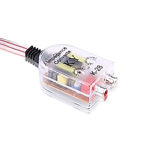 Keenso High to Low Converter, Wire Converter Line Converter Car Audio Hilow Converter Output Impedance Converter