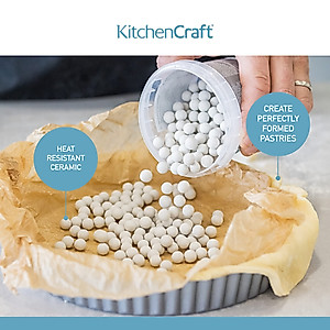 KitchenCraft Tub of Ceramic Baking Beans, 500g