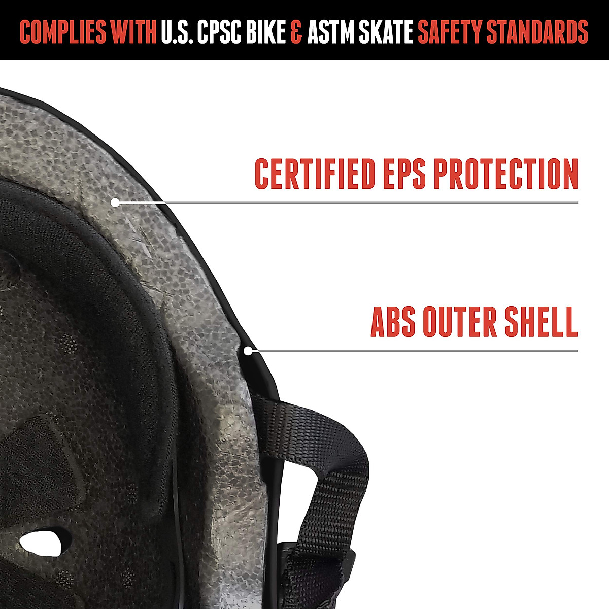 Triple Eight Lil 8 Dual Certified Sweatsaver Kids Skateboard and Bike Helmet with Padded Chin Buckle, Blue Glossy, (3928)