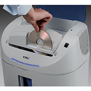 KOBRA +2 SS7 Professional Personal and Deskside Straight Cut Shredder; 2 Shredder Functions: up to 26 Sheets of Paper at a time or CD-Roms, DVDs and Credit Cards