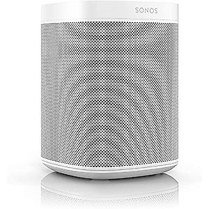 Sonos One (Gen 2) - Voice Controlled Smart Speaker with Amazon Alexa Built-In - White (Renewed)