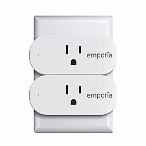 Smart Plug with Energy Monitoring | 15A Max / 10A Continuous | WiFi Smart Outlet | Mobile App | Alexa | Google | ETL Certified (Package of 4)