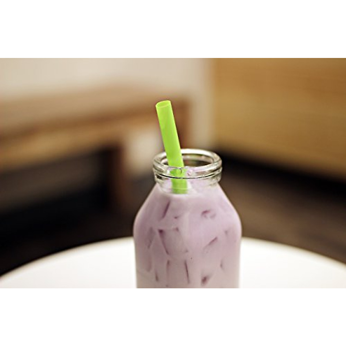 Karat C9060s 9" Boba Straws(10mm Diameter), Poly-Wrapped, Assorted Solid Colors (Case of 1600)