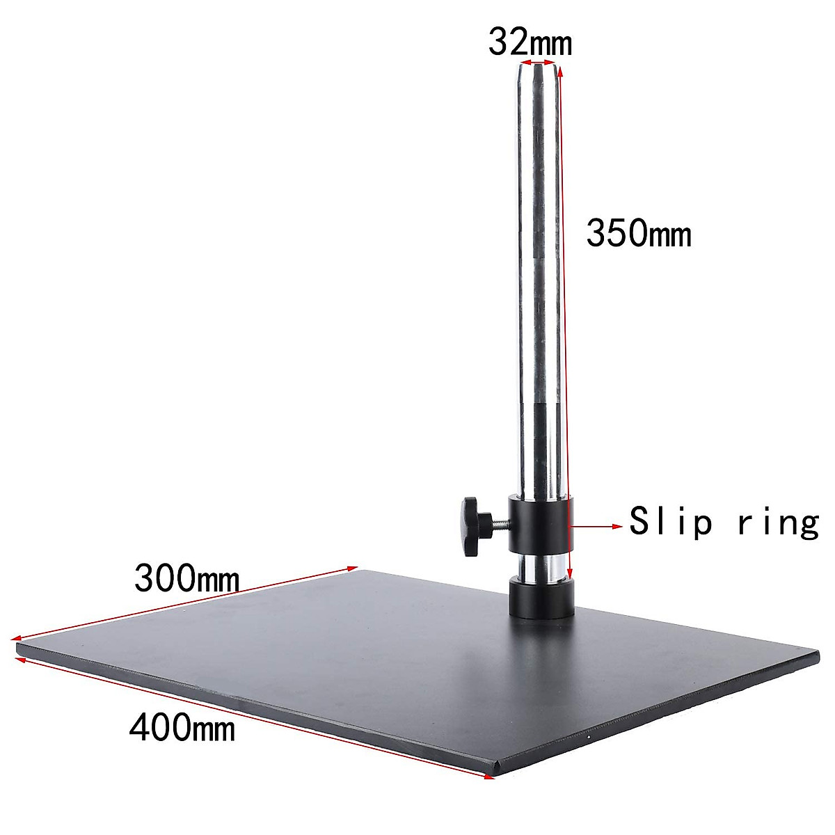 KOPPACE Stereo Microscope Bracket Column Length 350mm Base Size 400×300mm Column 32mm in Diameter