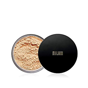 Milani Make It Last Setting Powder - Translucent Banana (0.12 Ounce) Cruelty-Free Mattifying Face Powder that Sets Makeup for Long-Lasting Wear