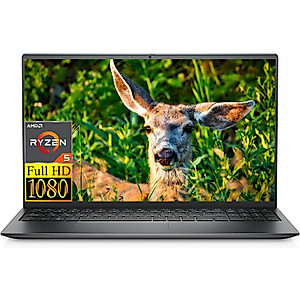 DELL 2023 Inspiron 15 3525 Laptop, 64GB RAM, 2TB SSD, 15.6" FHD IPS Display, AMD Ryzen 5 5500U Processor (up to 4GHz, Beat i7-10710U), ‎AMD Radeon Graphics, Student and Business Laptops, Win 11 Home